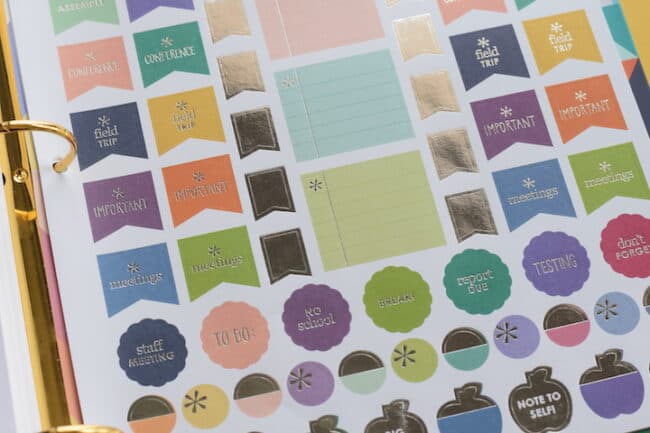 Erin Condren Teacher Planner Review - Joyfully Domestic