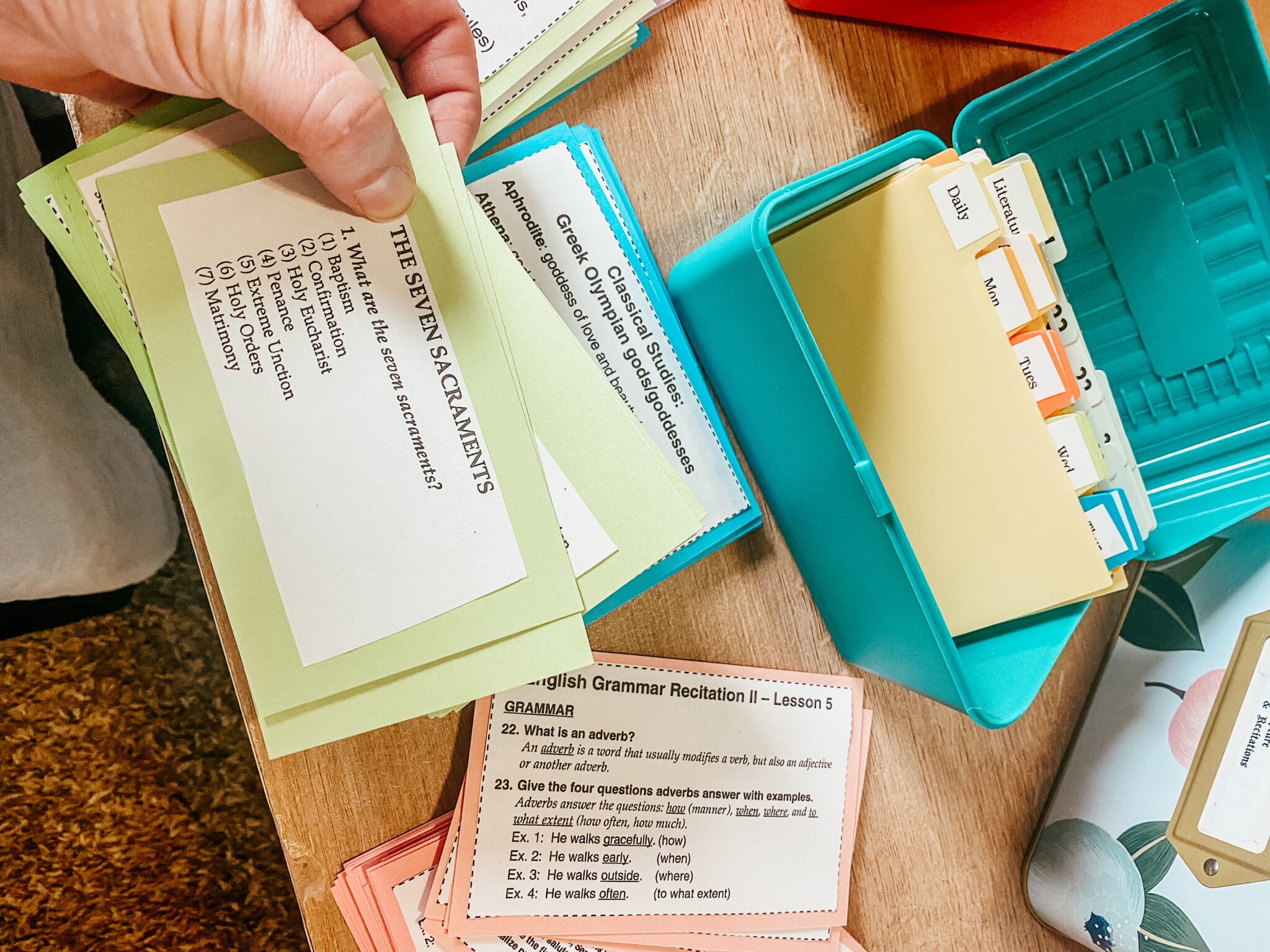 Classical Homeschool Memorization + DIY Memory Boxes - Joyfully Domestic